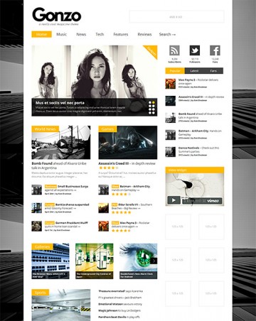 20 Premium Magazine Themes | Theme Spiration — premium wordpress themes.