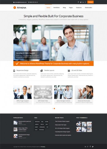Corporate Wordpress Themes Theme Spiration Premium Wordpress Themes